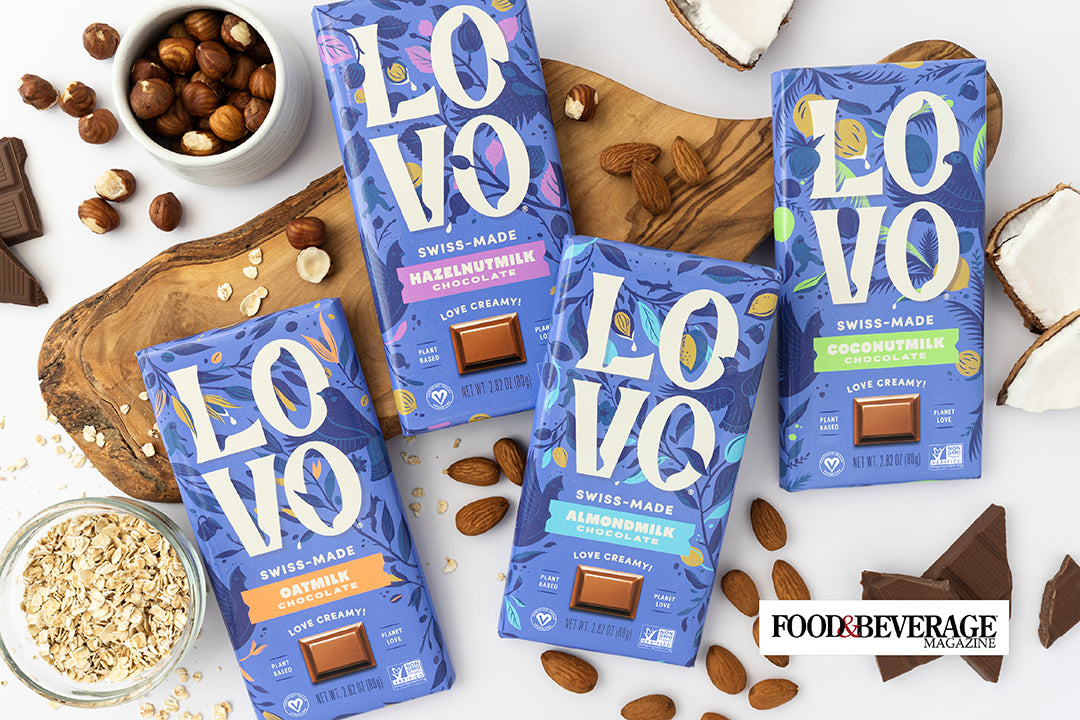 Food & Beverage Magazine features LOVO - LOVO Chocolate