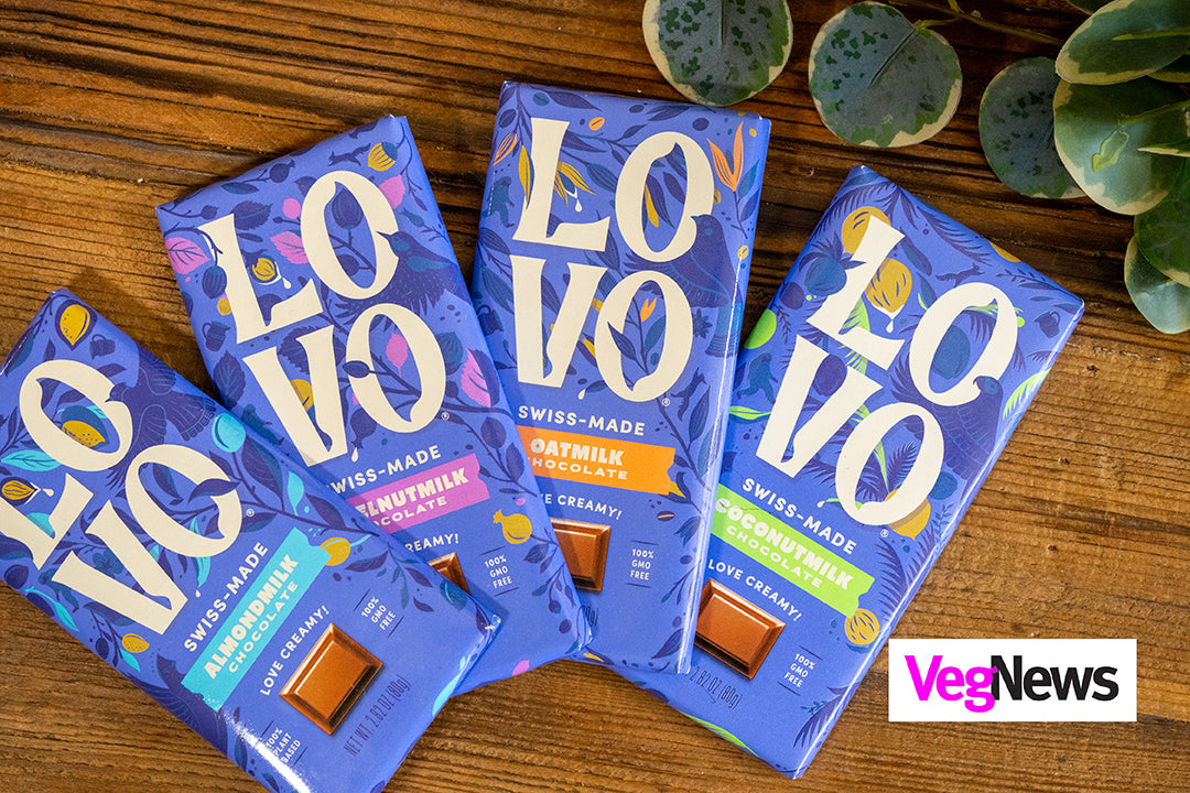 VegNews features LOVO - LOVO Chocolate