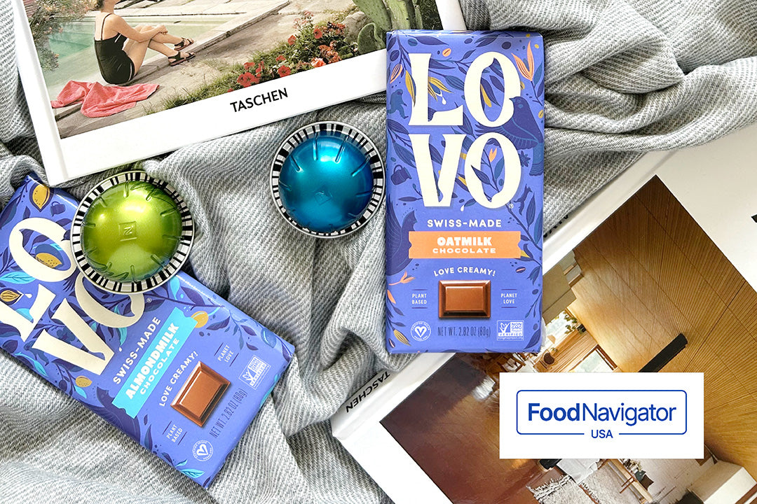 LOVO Featured by Food Navigator - LOVO Chocolate
