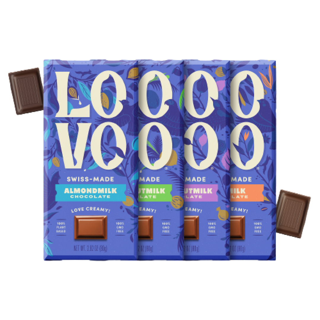 Vegan Milk Chocolate Bar Variety Pack – LOVO Chocolate