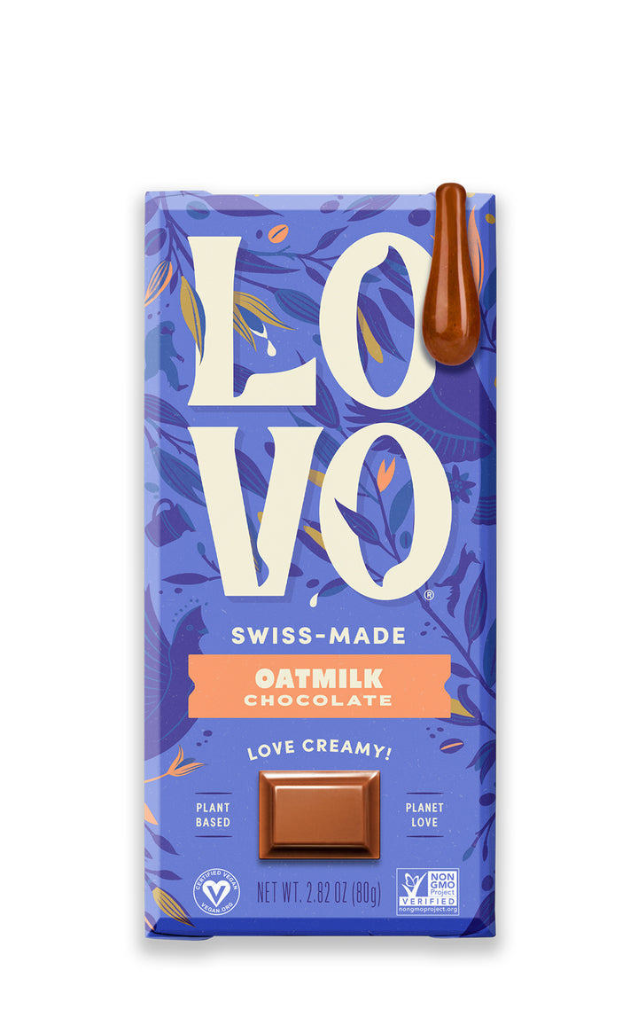 Vegan Oat Milk Chocolate Bar - LOVO Chocolate